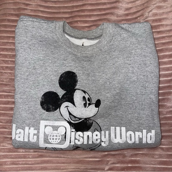 Disney | Sweaters | Disney Vintage Mickey Walt Disney World Sweater ...